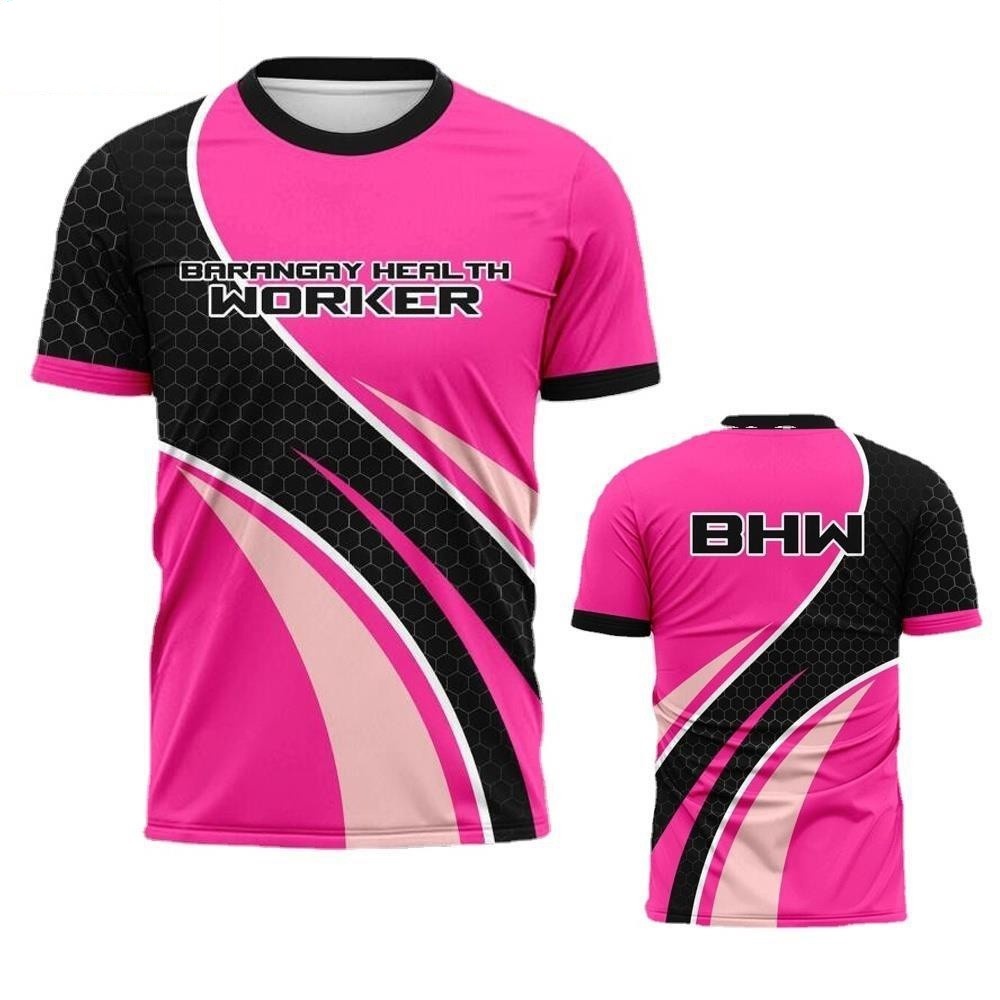 Camiseta Desportiva Casual Confortável BHW Sublimação Completa Para ...