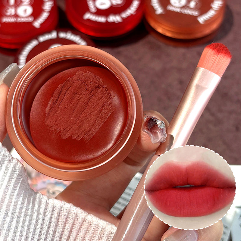 Pink Coco Lip Mud Em Pote: Glaze Labial Dual Uso Para Lábios E ...