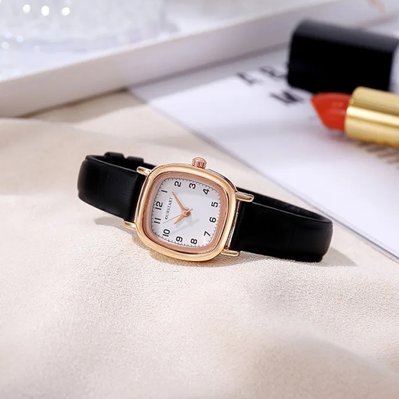 Relógio Feminino Pequeno Retro – Movimento Quartzo com Pulseira de ...