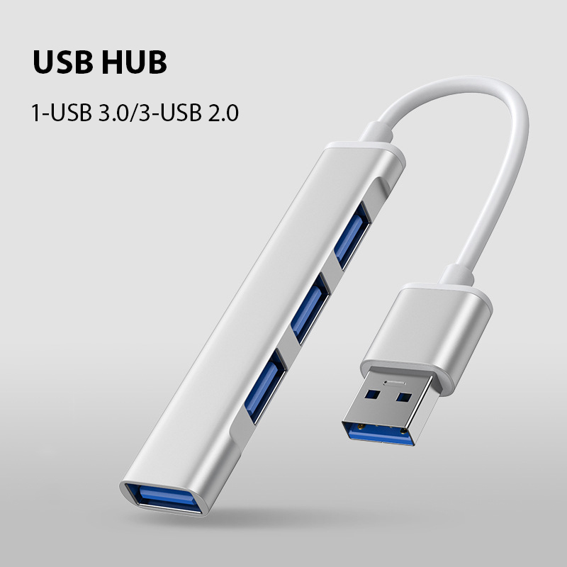 Hub USB De 4 Portas Para Teclado De Laptop PC Compatibilidade ...