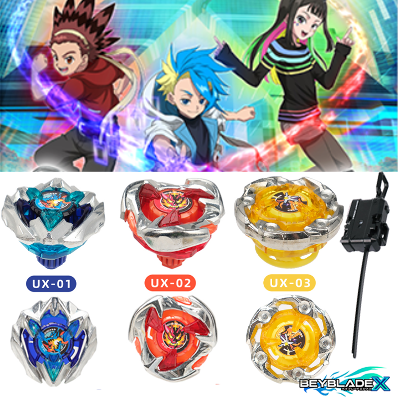 UX-01/UX02/UX03 Silver Wolf Beyblade X Burst Toys Para Crianças ...