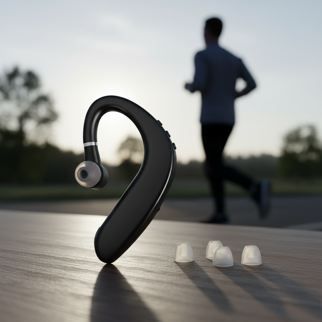 Fones de ouvido sem fio Bluetooth 5.0 para esportes, com redução de ...