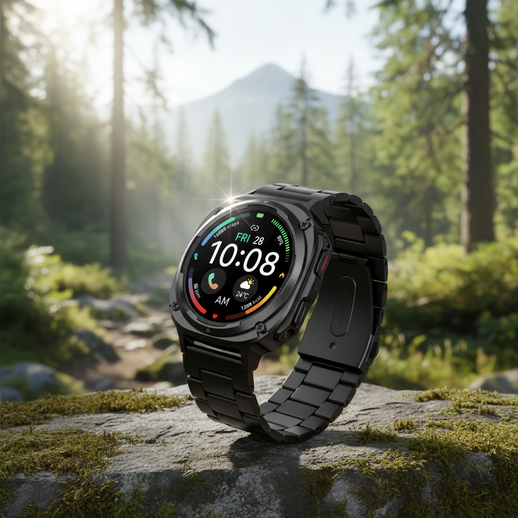 Novo Smart Watch Ultra 7 com tela AMOLED de 1,52, monitoramento de ...