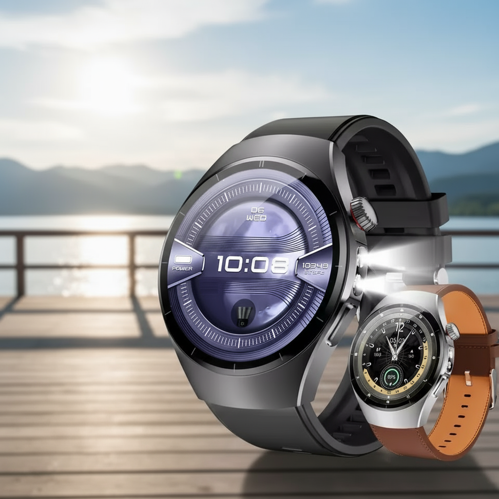 2025 Huawei Watch 5 Bluetooth Chamada Relógio Inteligente GPS Bússola ...