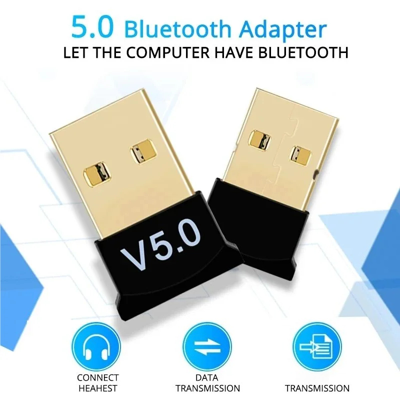 Adaptador USB WiFi Bluetooth 5.0, Dongle Sem Fio, Suporte para ...