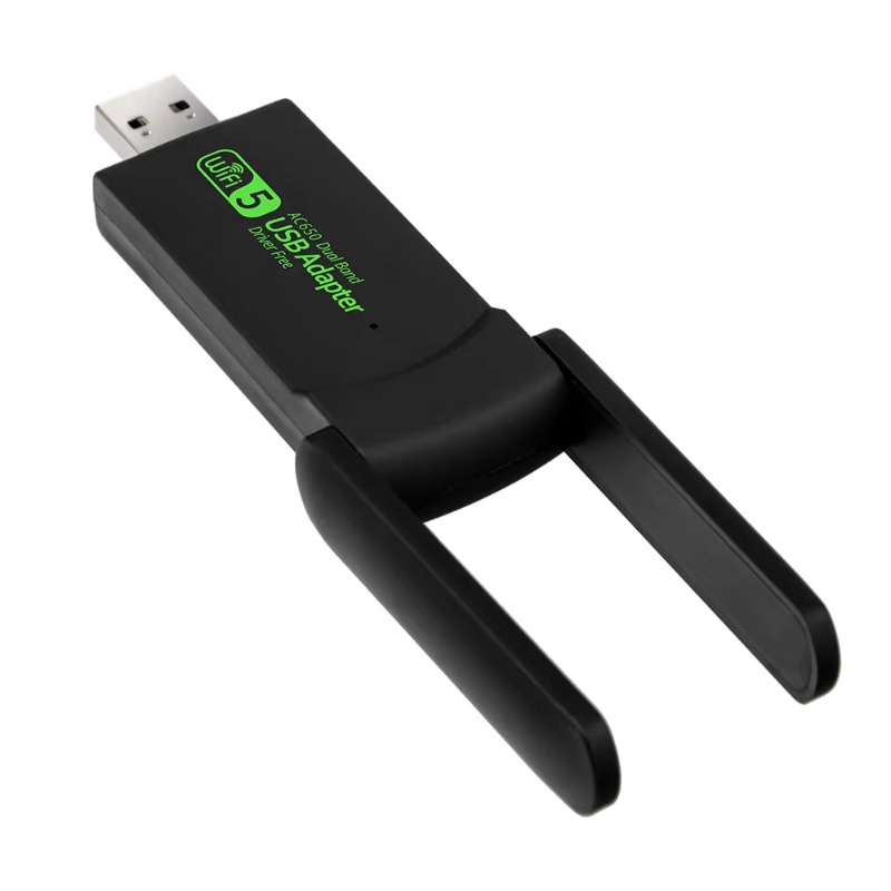 Adaptador USB WiFi de Banda Dupla Realtek RTL8811 650Mbps Sem Driver ...