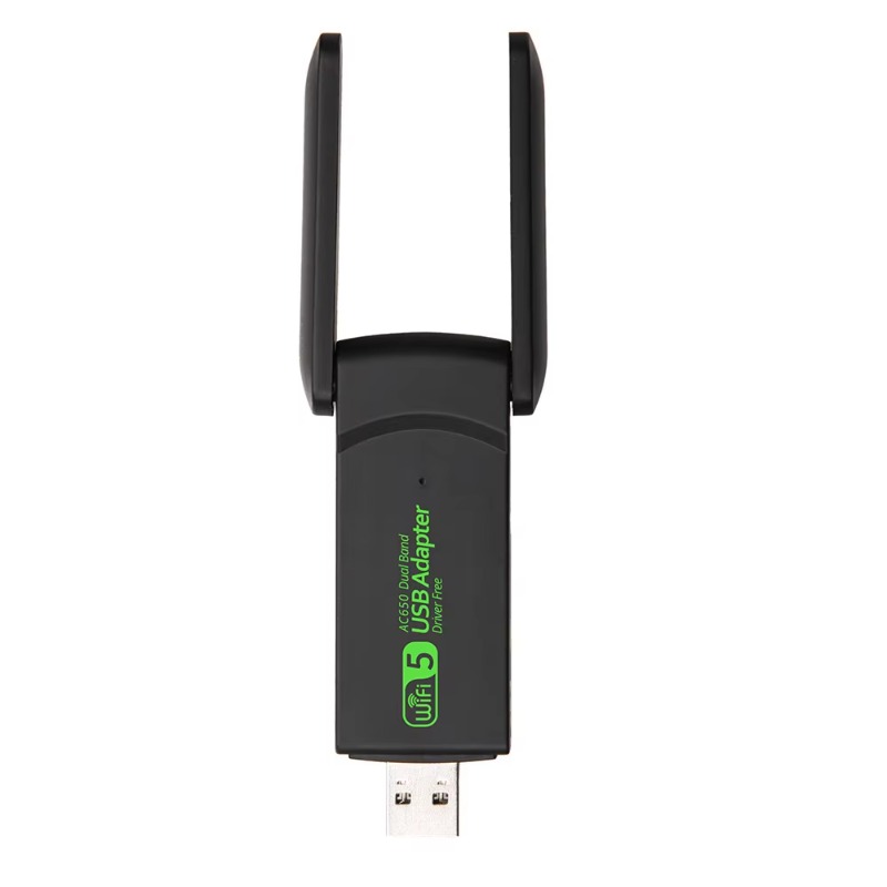 Adaptador USB WiFi de Banda Dupla Realtek RTL8811 650Mbps Sem Driver ...