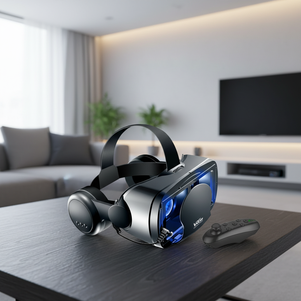 VR Headset com Compatibilidade para Smartphone, Óculos de Realidade ...