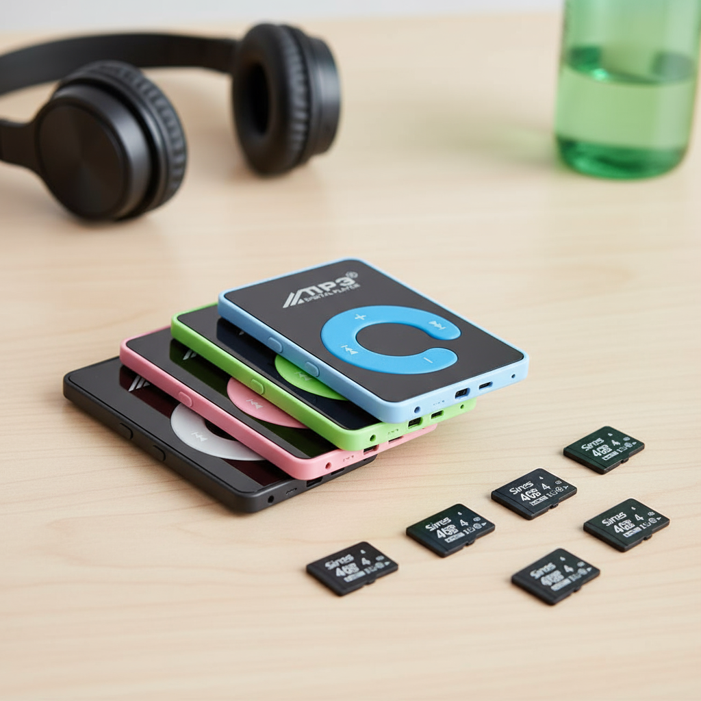 HQAi 4GB MP3 Player Portátil USB 2.0 Dispositivo Digital Hi-Fi ...