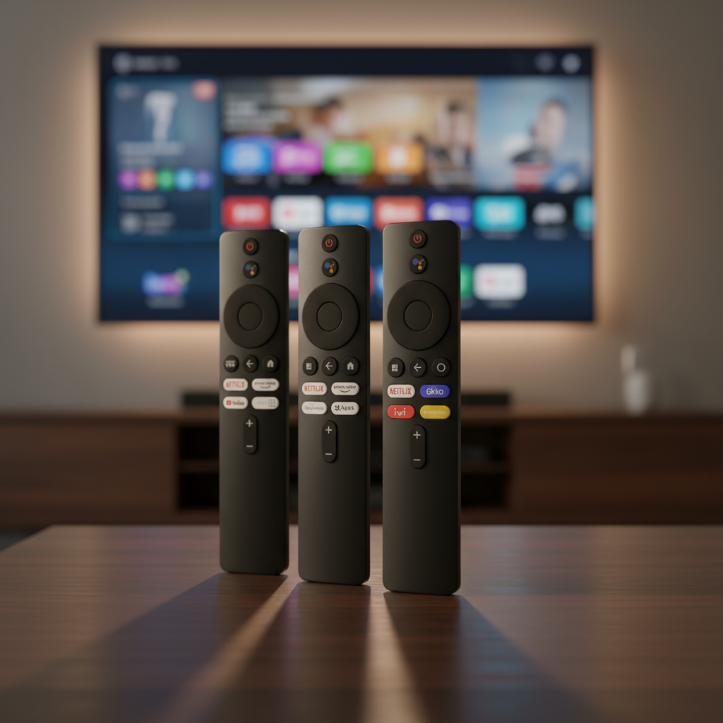 Controle Remoto Bluetooth Sem Fio com Voz para Mi TV Stick XMRM-M3 M6 ...