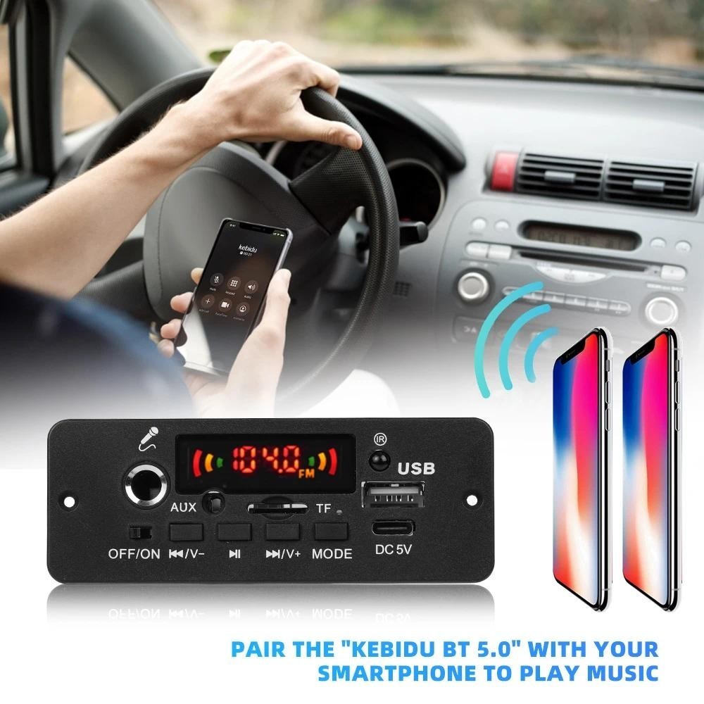 Placa Amplificadora Bluetooth para Carro 10W – Módulo de Rádio FM com ...