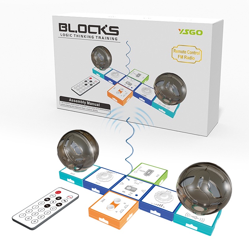 STEAM logic power building blocks Controle Remoto De Energia FM radio ...