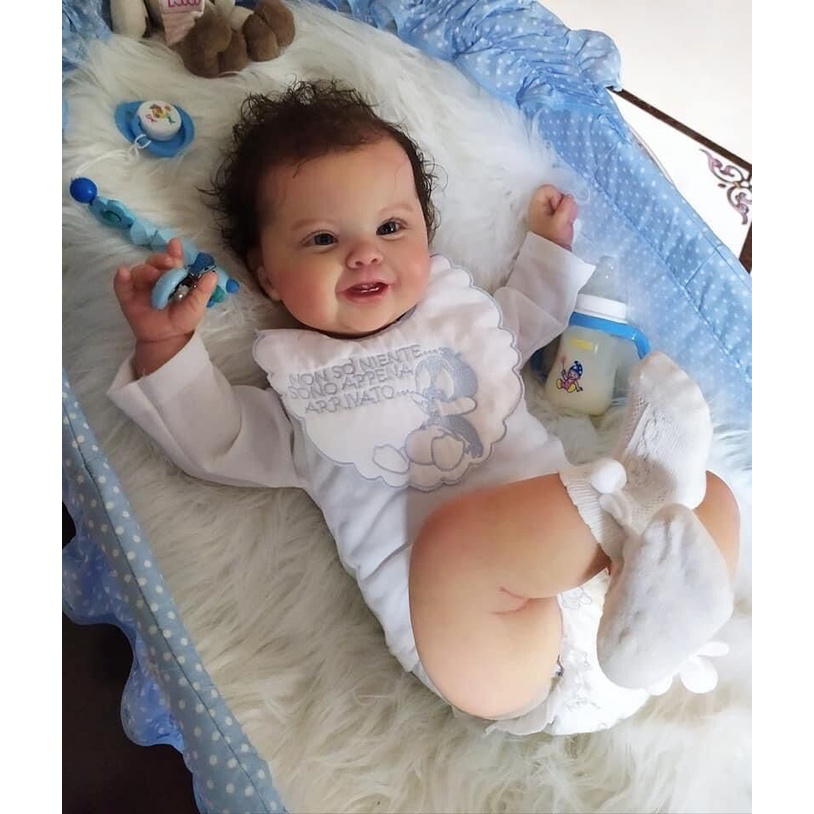 50/60 cm simulação bebê renascimento boneca Kodi fonte VXOP | Shopee Brasil