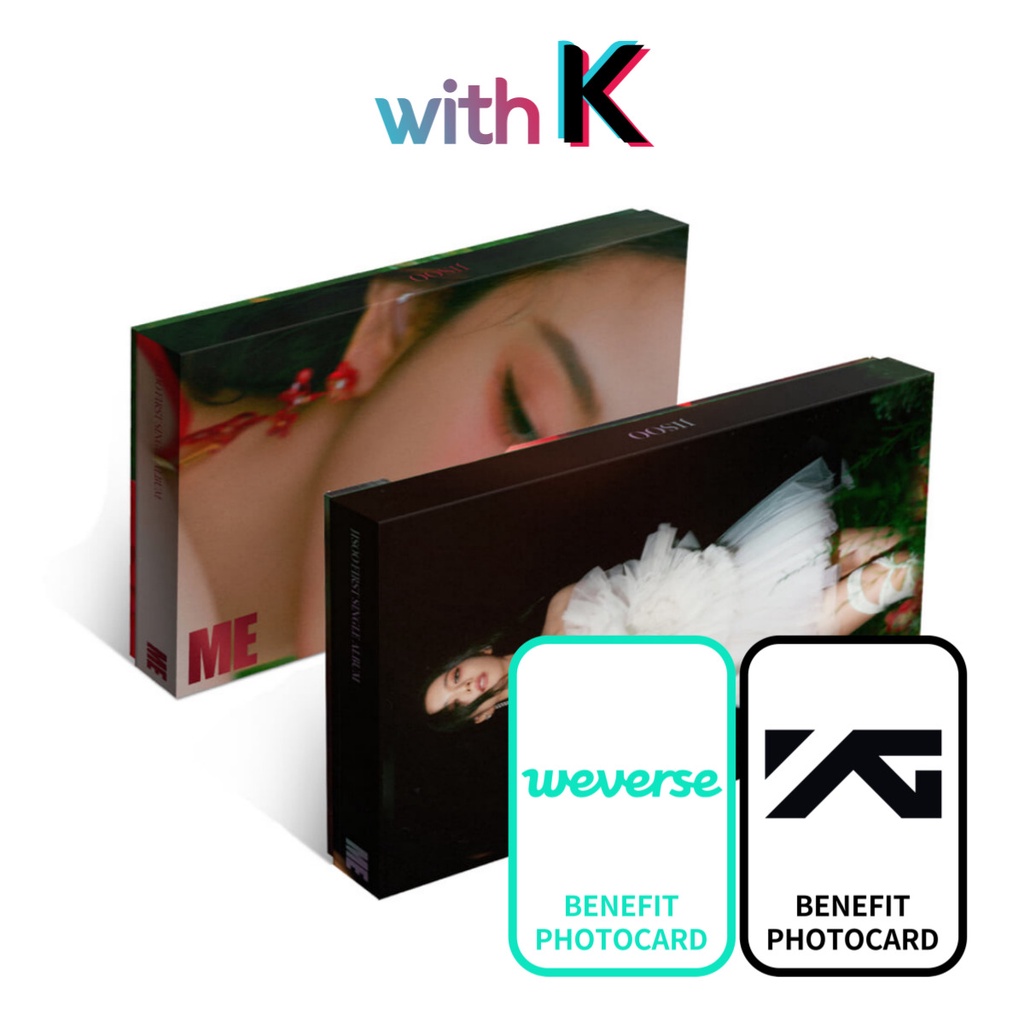 JISOO (BLACKPINK) - ME / First Single Album | Shopee Brasil