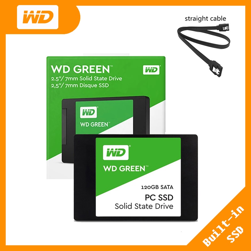 Western Data SSD Verde WD 512GB Unidade Interna De Estado Sólido 120GB ...