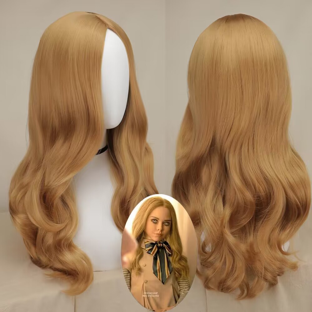 new M3GAN Cosplay Ai Intelligent Robot Girl Wig Heat-Resistant ...