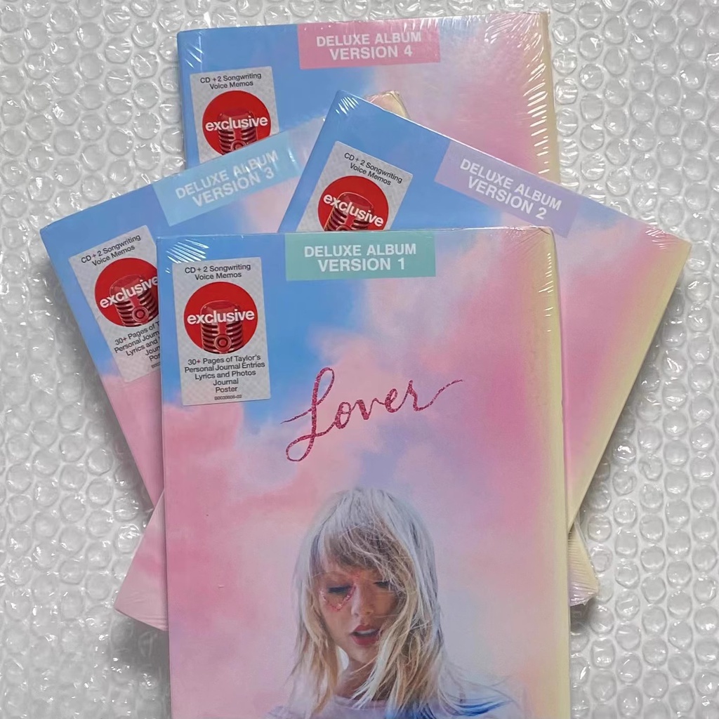 Taylor Swift Lover CD Deluxe Paper Box Edition Edição Diário 1-4 Envio ...