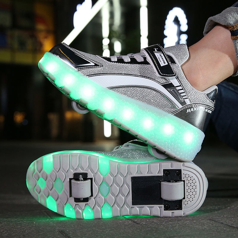 Sapatos De Passeio Com Rodas Patins Adultos | Shopee Brasil