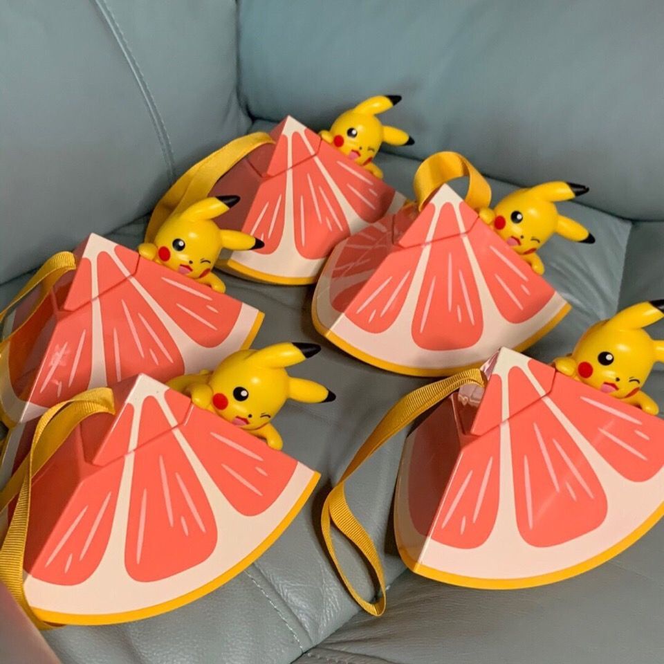 Kfc Toys Pikachu Pikachu Garrafa de água de toranja Lata de água de ...