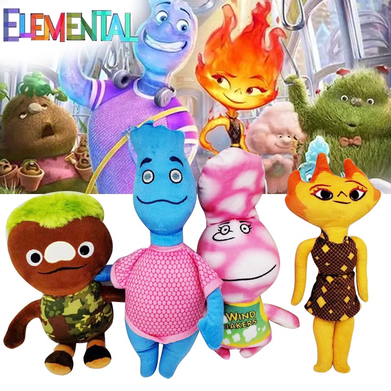 Filme Elemental De Pelúcia Wade Ember Cinder Lumen Bernie | Shopee Brasil