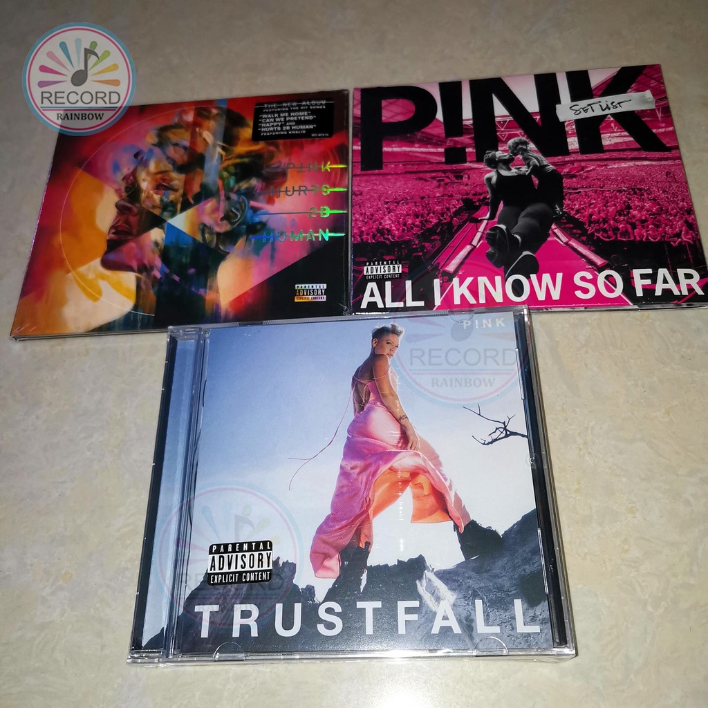 P!nk Pink Three Album Set Album[Sealed] | Shopee Brasil