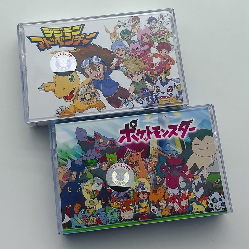 Marca Original Genuína Nova Fita Anime Digimon Plus Pokémon Japonês ...