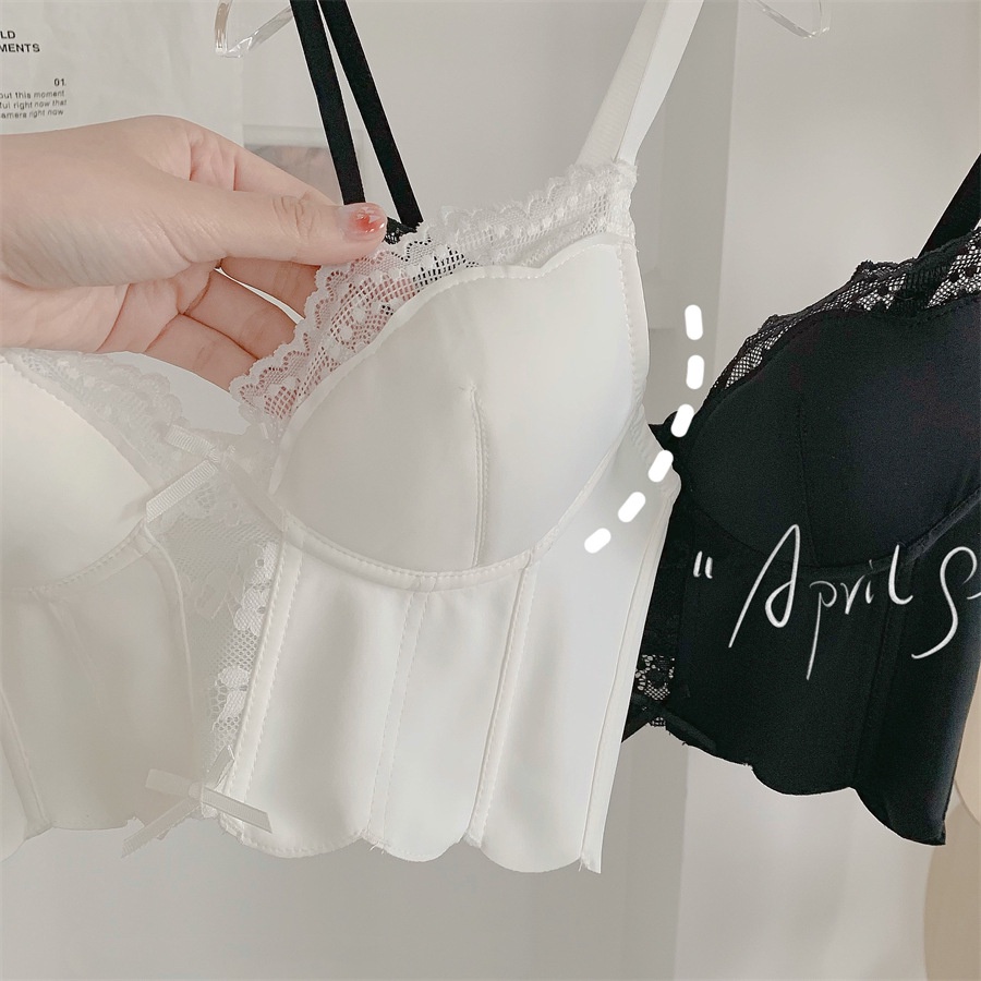 Lingerie Feminina Ultrafina Sexy Lace Girls Bralette | Shopee Brasil