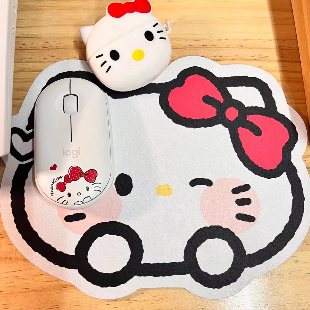 Almofada De Rato hellokitty Hello Kitty Jogo De Borracha Mesa | Shopee ...